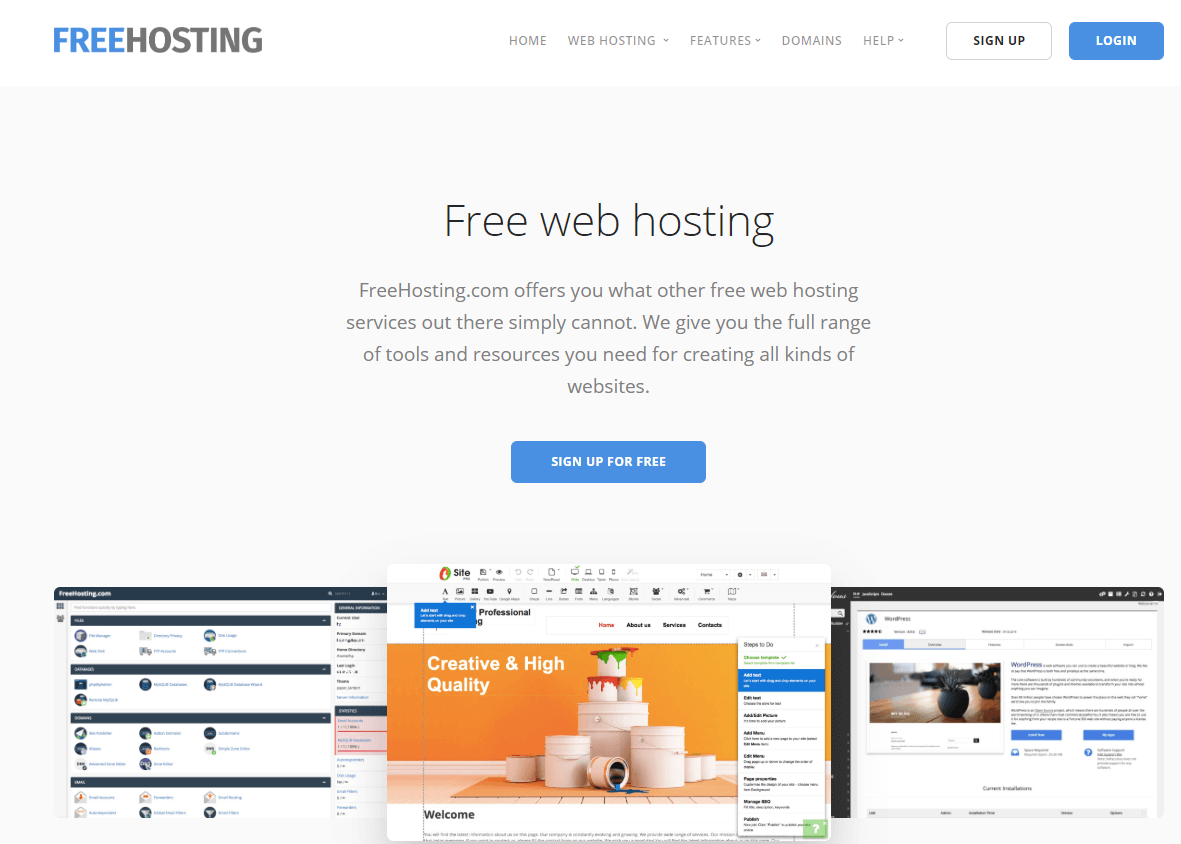 Popular and Best Free Web Hosting Providers For WordPress