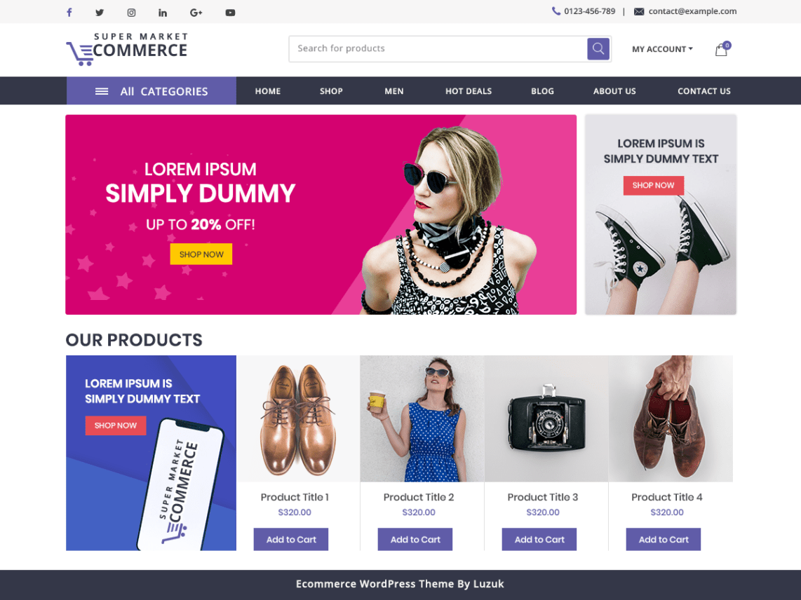 15+ Best Free eCommerce WordPress Themes 2020 (Handpicked)