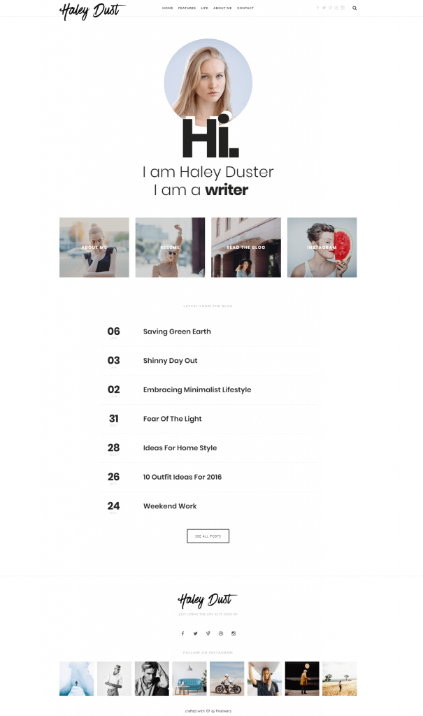 15+ best wordpress themes for writers (handpicked)