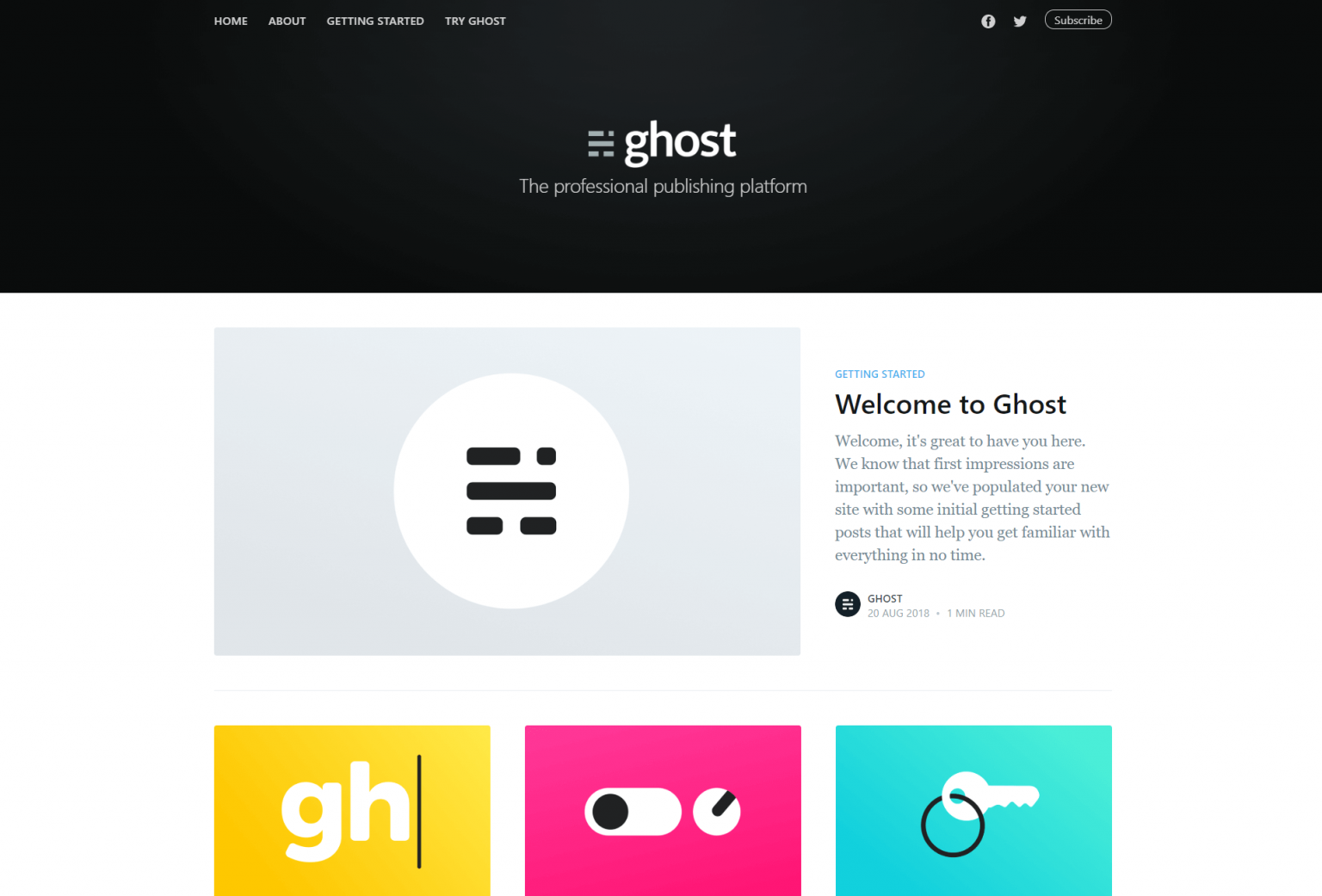 20+ Best Free Ghost Themes 2022 - Themebeez Blog