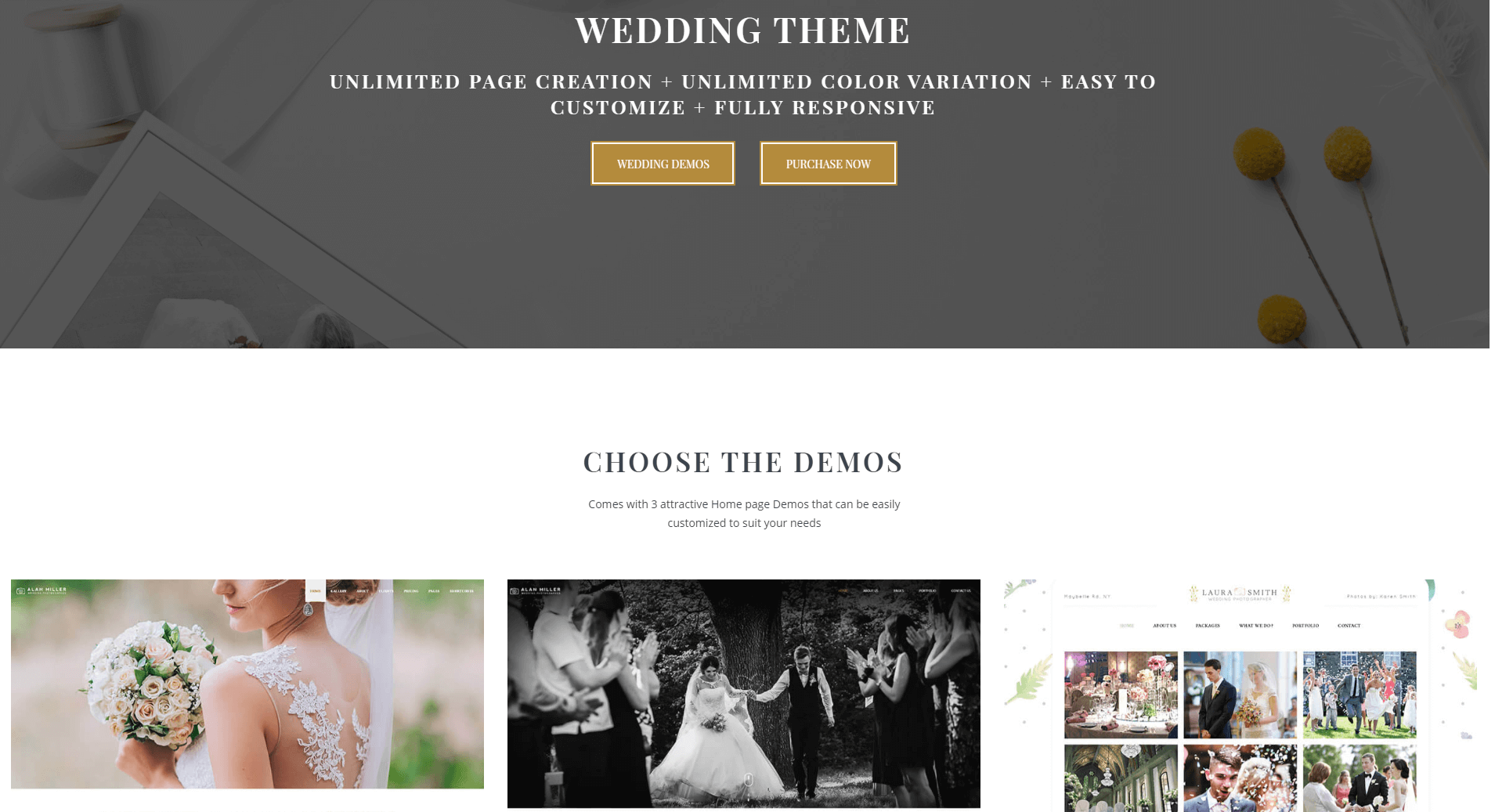 25+ Best Selling Wedding WordPress themes 2022 (Free & Paid) - Themebeez Blog