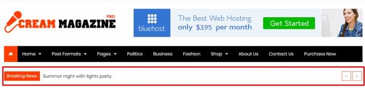 Cream Magazine Theme Documentation
