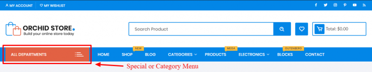 Orchid Store Theme Documentation
